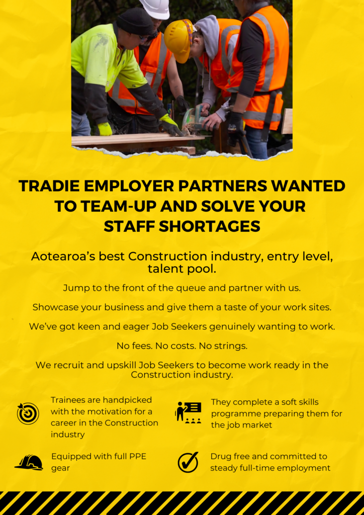 Employer Partners Wanted - Kiwi Can Do